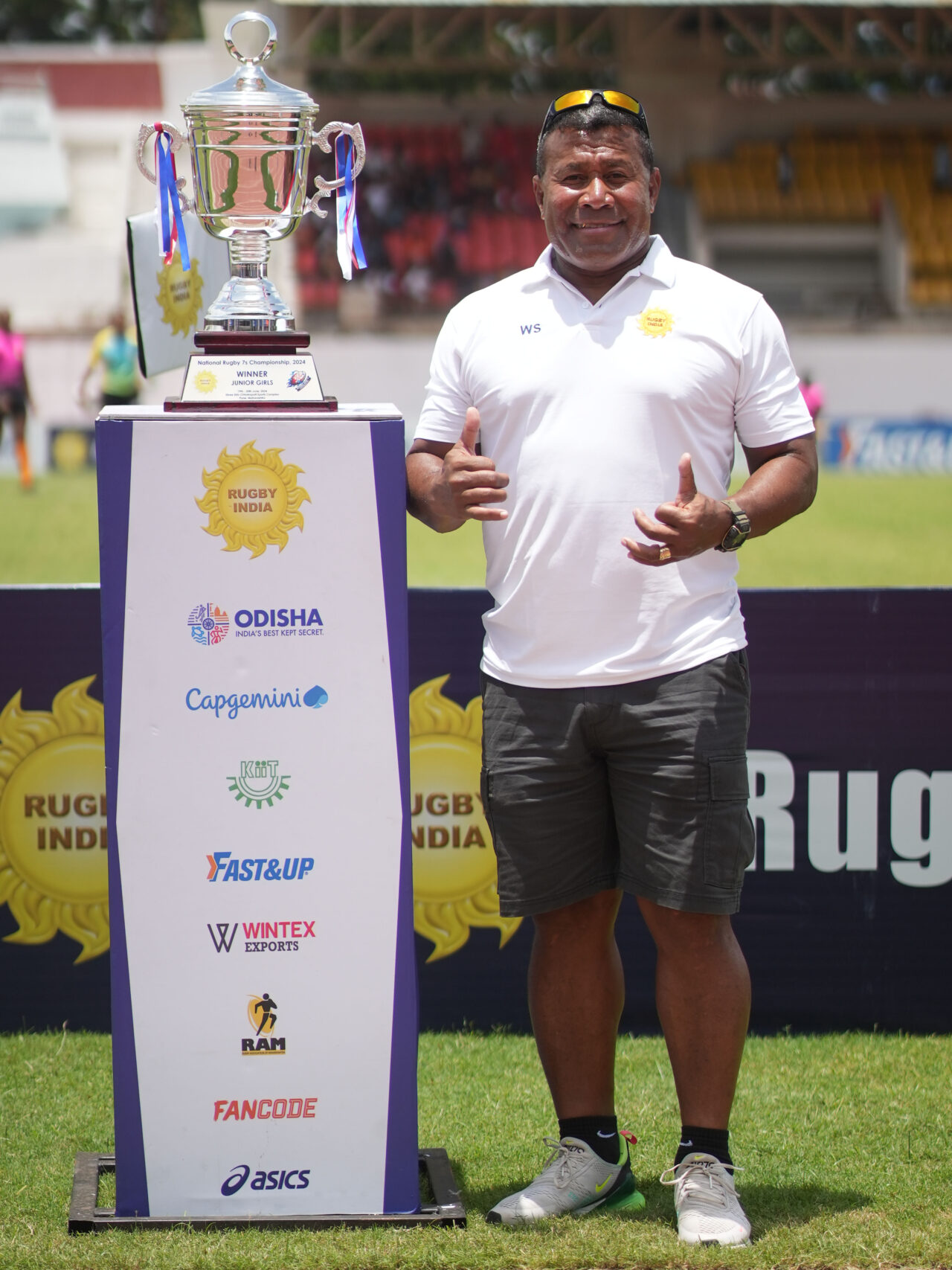 Waisale Serevi steps in as the head coach of the Indian Rugby Men’s and ...
